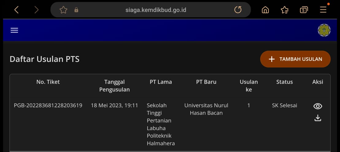 STP Labuha Naik Status Universitas,Founder Dr.H.Muhammad Kasuba Ucap ...